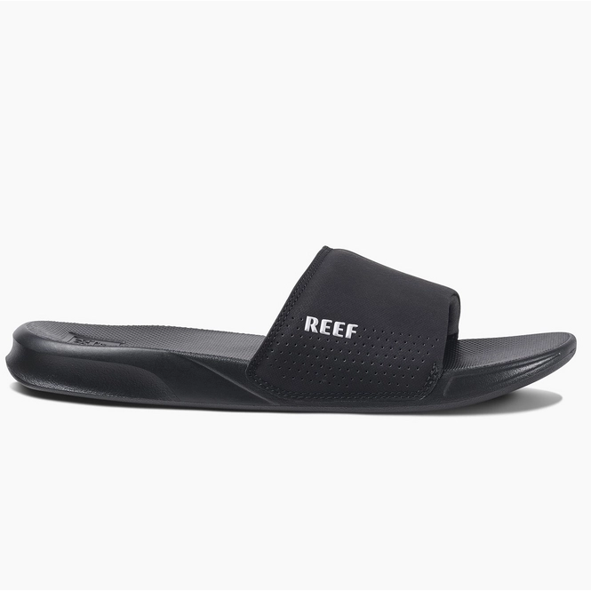Slipper Reef Men One Side Black | Slippers.nl