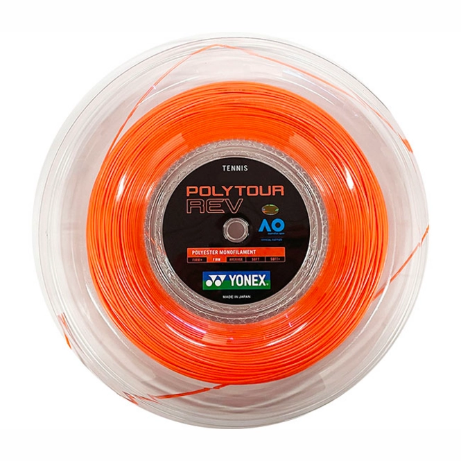 Tennis String Yonex Polytour Rev Orange 1.25mm/200m | Tennisplanet.co.uk