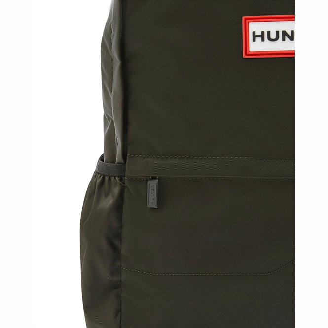 Rucksack Hunter Original Nylon Backpack Dark Olive | Gummistiefelexperte