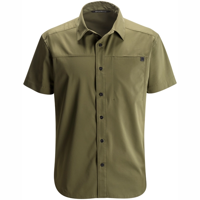 Hemd Black Diamond Ss Stretch Operator Burnt Olive Herren ...