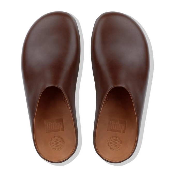 FitFlop Shuv Leather Espresso | Onlybrands