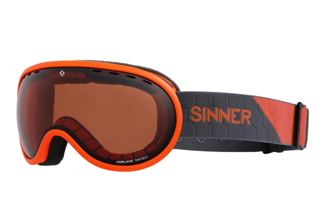 Ski Goggles Sinner Vorlage Matte Orange Orange Sintec Vent ...