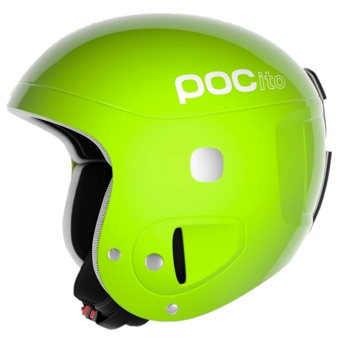 Skihelm POC Kids POCito Skull Fluorescent Yellow Green | Outdoorsupply