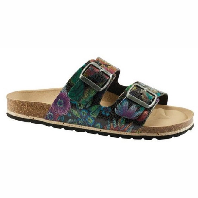 Sandale Sanita Bio Sandal Ibiza Vegan Black Damen | Clogsexperte