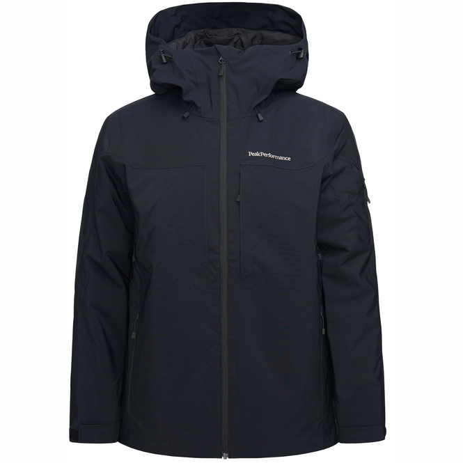 Ski Jacket Peak Performance Men Insulated Ski Jacket Black | Outdoorsupply.co.uk