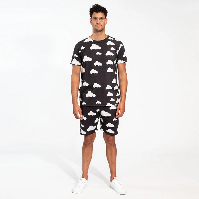 Shorts SNURK Men Cloud 9 Grey Black | Bedsupply