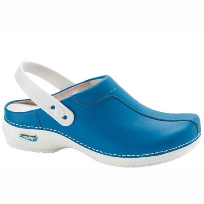 Medizinischer Clog Gevavi Wash&Go Offen Hellblau | Clogsexperte