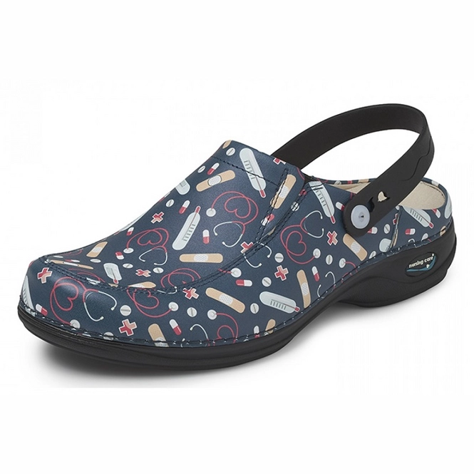 Medizinische Clog Gevavi Wash&Go Open Elastisch Klinikum Multi Grün ...