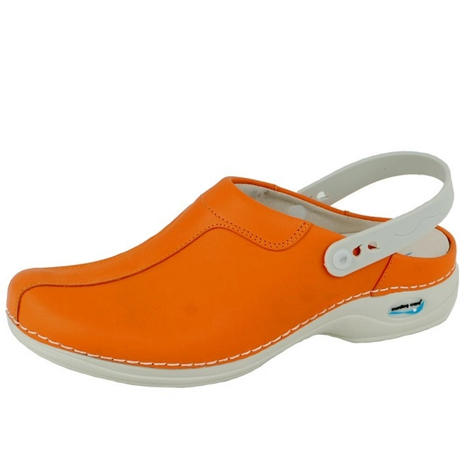 Medizinische Clogs Gevavi Wash'Go Open Orange | Clogsexperte