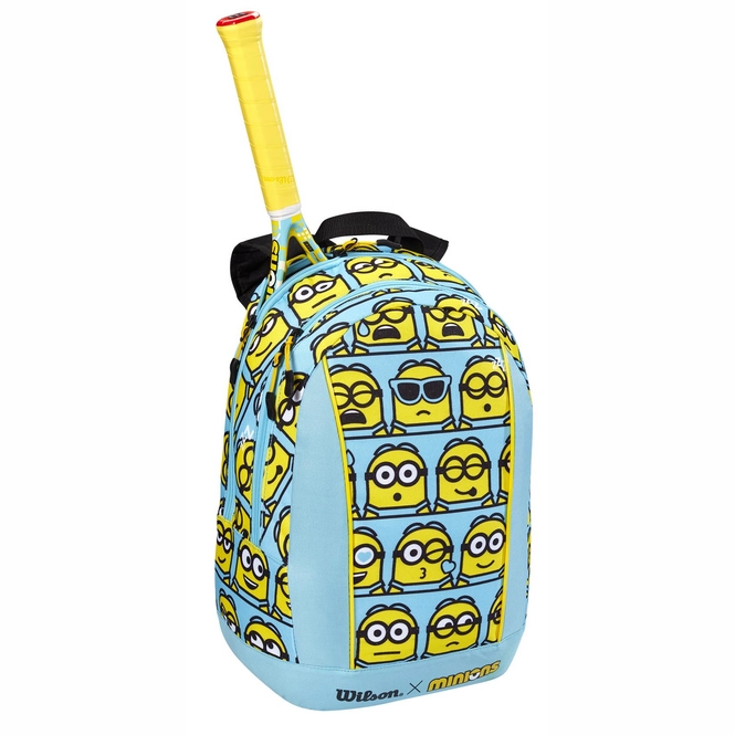 Tennis backpack Wilson Junior Backpack Minions 2.0 | Tennisplanet.co.uk