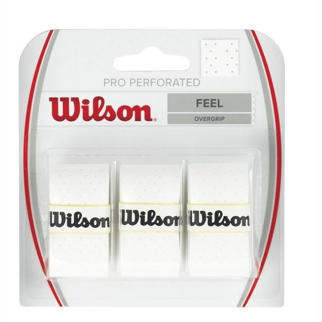 Overgrip Wilson Pro Perforated White | Tennisplanet.co.uk