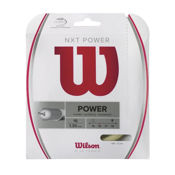 Tennissaite Wilson NXT Power 16 Natural 1,3mm/12m | Tennisplanet.de