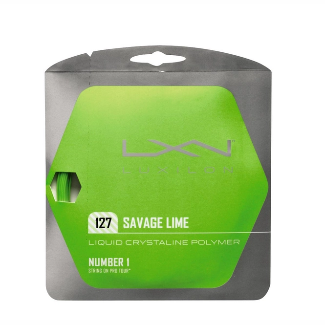 Cordage Luxilon Savage Lime 1,27mm/12m | Tennisplanet.fr