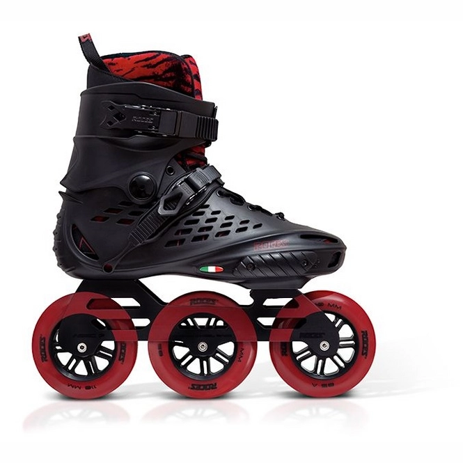 Inline skate Roces X35 TIF Black Red | Etrias.nl