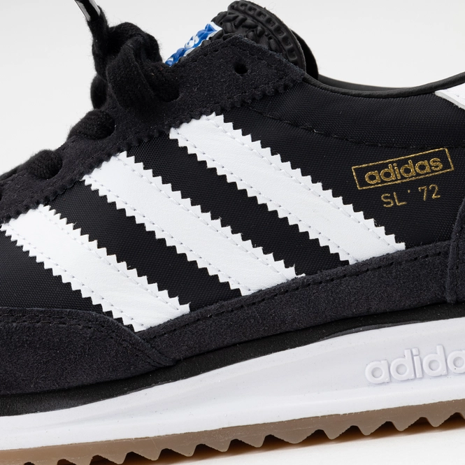 adidas Junior SL 72 RS J Core Black / Ftwr White / Blue | Sneaker District