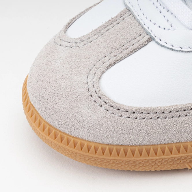 adidas Kids Samba OG Ftwr White / Silver Green / Gum 3 | Sneaker District