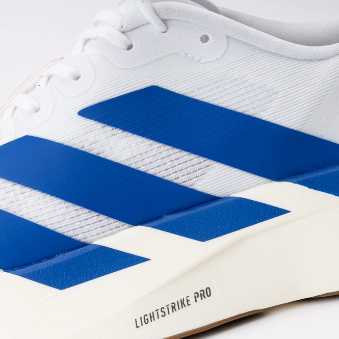 adidas Men adizero EVO SL Cloud White / Royal Blue / Pure Ruby ...