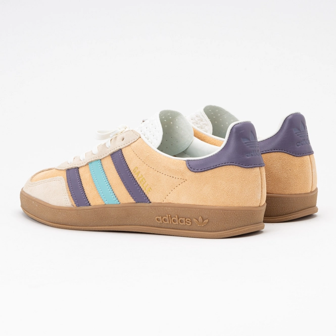 adidas Men's Gazelle Indoor Glow Orange / Shadow Violet / Off White ...