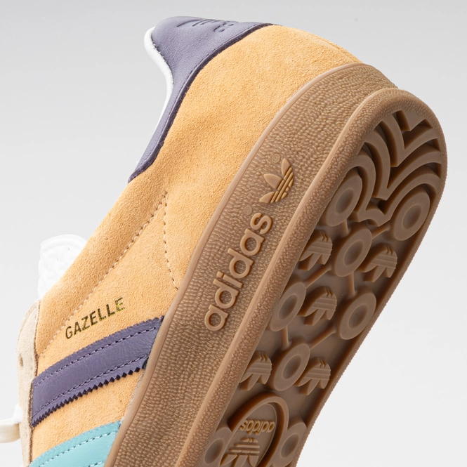 adidas Men's Gazelle Indoor Glow Orange / Shadow Violet / Off White ...