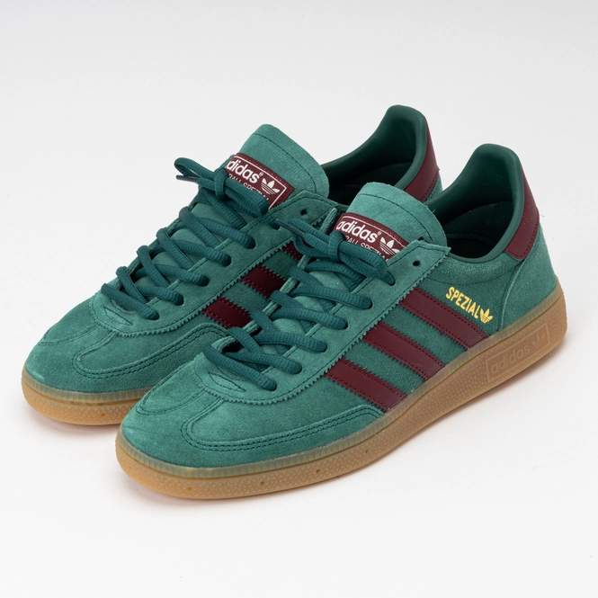 Baskets Adidas Men Handball Spezial Collegiate Green / Shadow Red / Off ...