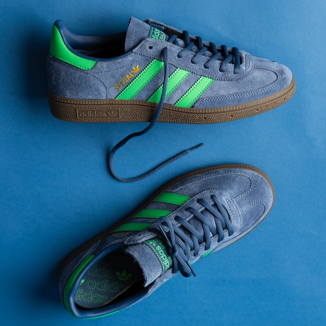 adidas Men Handball Spezial Preloved Ink / Semi Screaming Green / Gold ...