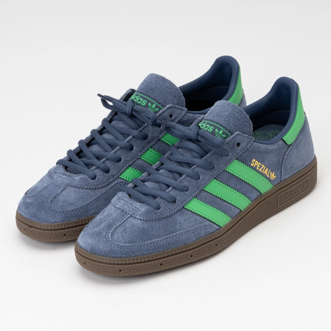 adidas Men Handball Spezial Preloved Ink / Semi Screaming Green / Gold ...