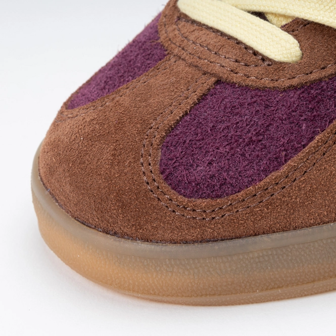 Trainers adidas Unisex Gazelle Indoor Maroon/ Almost Yellow/ Preloved ...