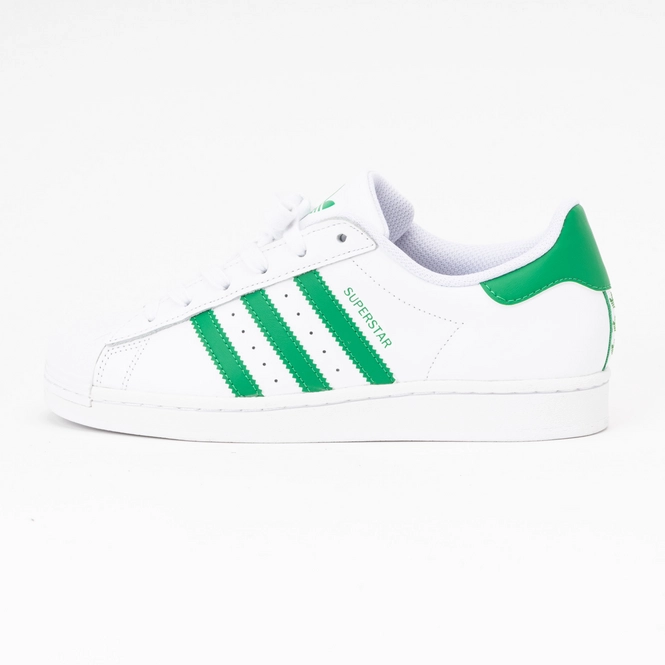 adidas Unisex Superstar Ftwr White / Green / Ftwr White | Sneaker District
