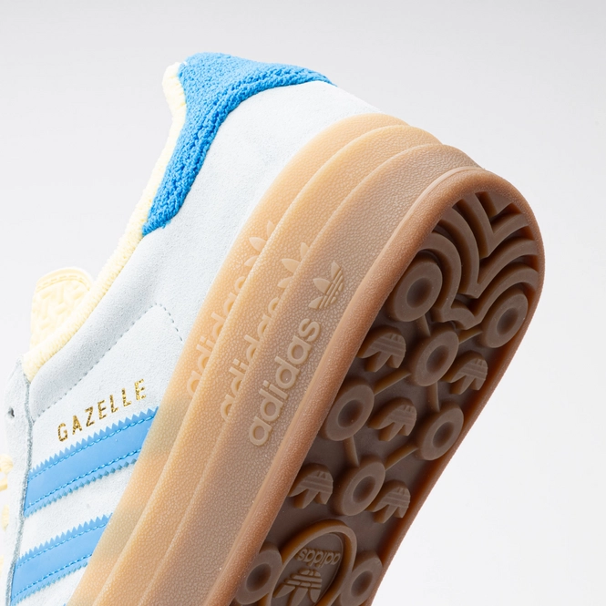 adidas Women Gazelle Bold Almost Blue / Bright Blue / Almost Yellow 24 ...