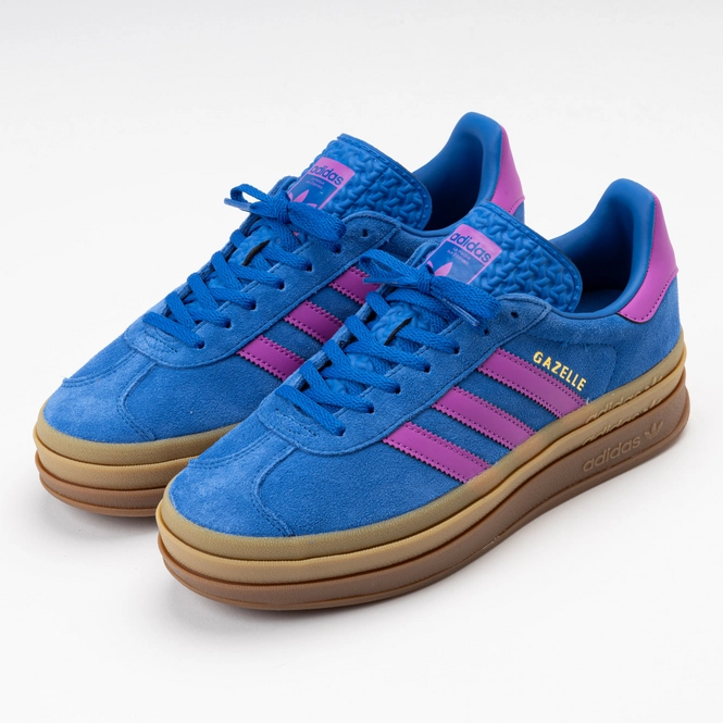 adidas Women Gazelle Bold Blue / Purple Burst / Blue | Sneaker District
