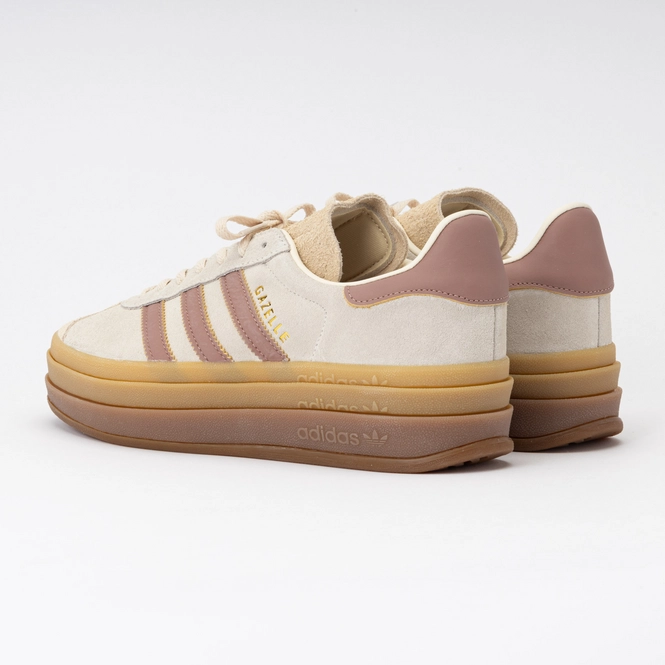 adidas Women Gazelle Bold Cream White / Warm Clay / Sand Strata ...