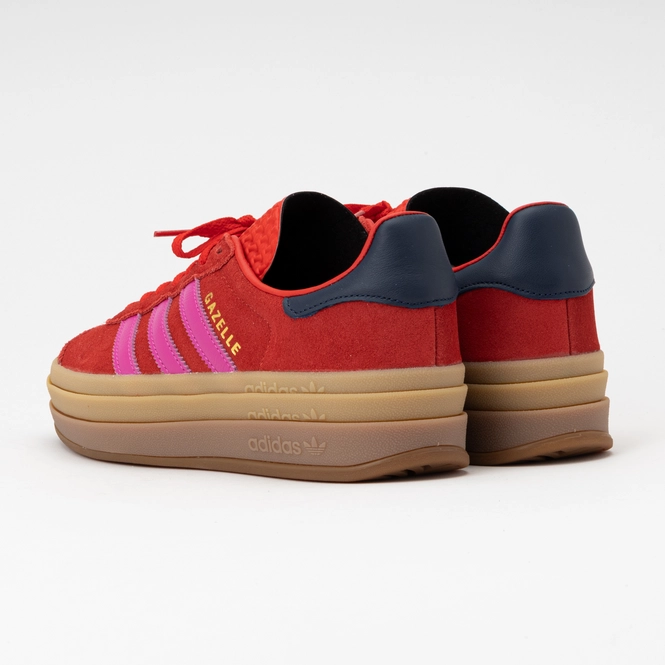 adidas Women Gazelle Bold Red / Semi Lucid Fuchsia / Night Indigo ...