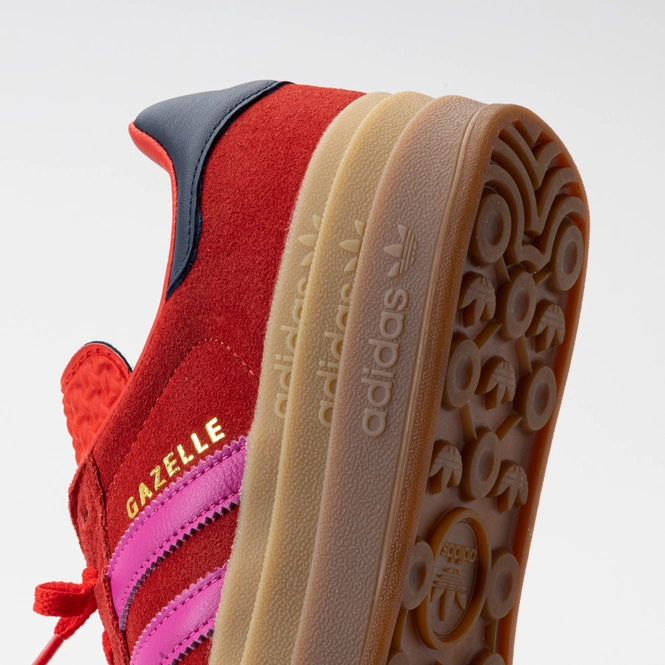 adidas Women Gazelle Bold Red / Semi Lucid Fuchsia / Night Indigo ...