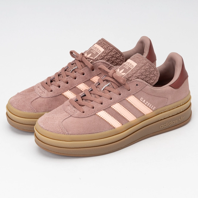 adidas Women Gazelle Bold Warm Clay / Clear Orange / Preloved Ruby ...