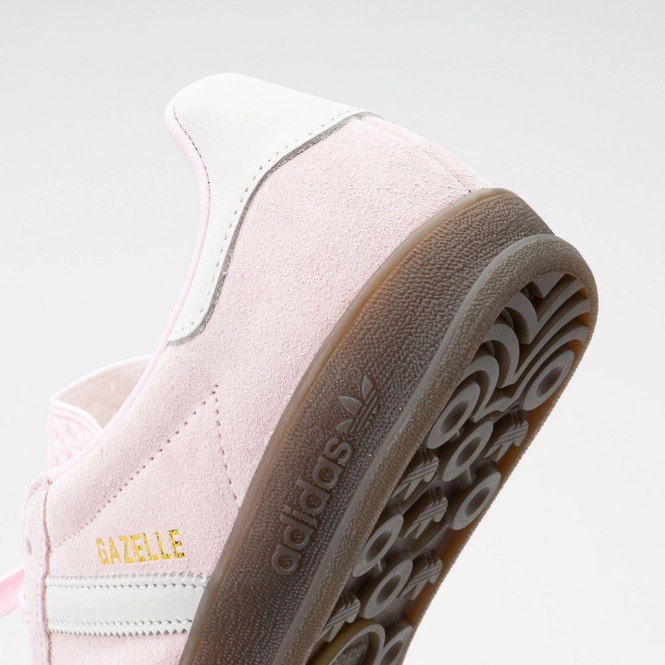 adidas Women Gazelle Indoor Clear Pink / Off White / Gum5 | Sneaker ...