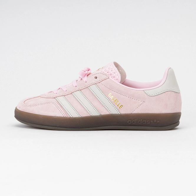 Baskets adidas Women Gazelle Indoor Clear Pink / Off White / Gum5 ...