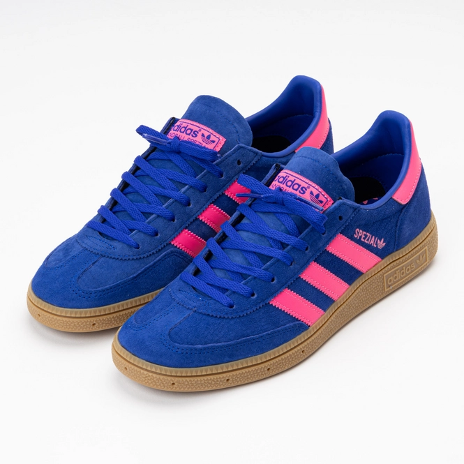 adidas Women Handball Spezial Lucid Blue / Lucid Pink / Gum | Sneaker ...