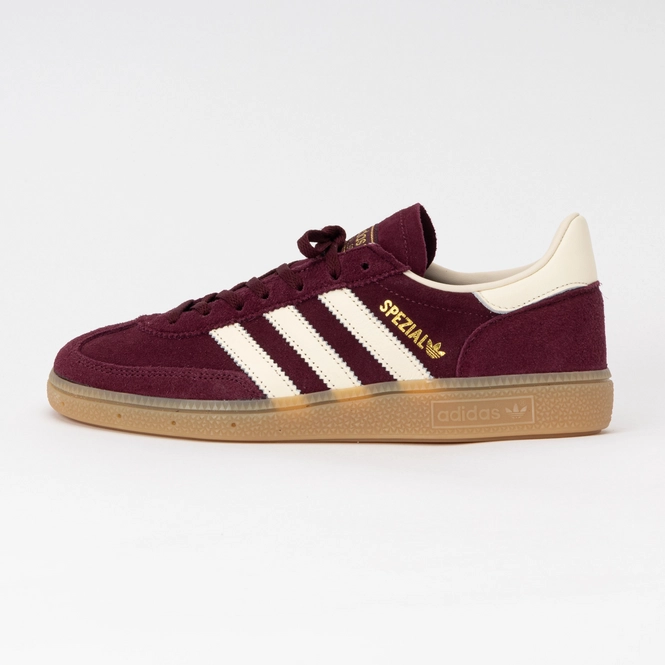 adidas Women Handball Spezial Maroon / Cream White / Gold Metallic ...