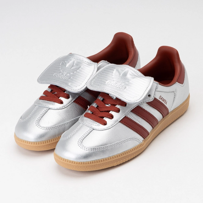 adidas Women Samba LT Silver Metallic / Preloved Ruby / Gum 3 | Sneaker ...