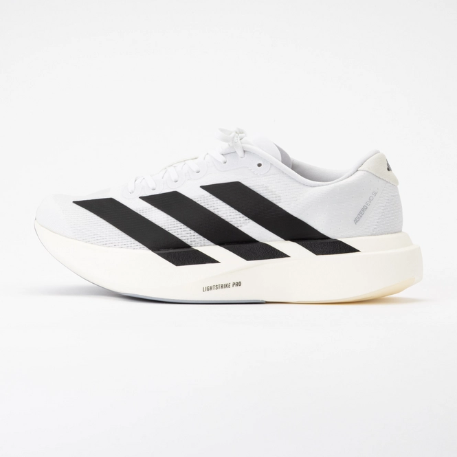 Baskets Adidas Homme Adizero Evo SL Cloud White / Core Black / Cloud ...