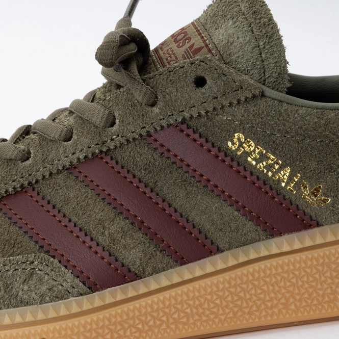 adidas Men Handball Spezial Focus Olive / Fox Brown / Gum | Sneaker ...