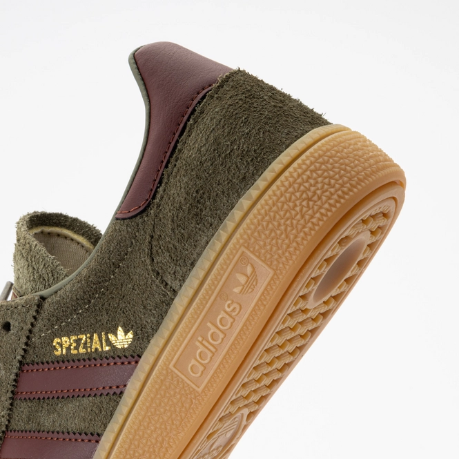 adidas Men Handball Spezial Focus Olive / Fox Brown / Gum | Sneaker ...