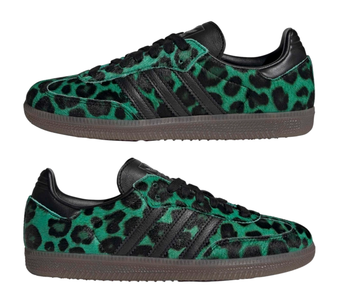 adidas Women Samba OG Semi Screaming Green / Core Black / Gold Metallic ...