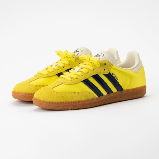 adidas Women Samba OG Shock Yellow / Night Indigo / Cream White ...