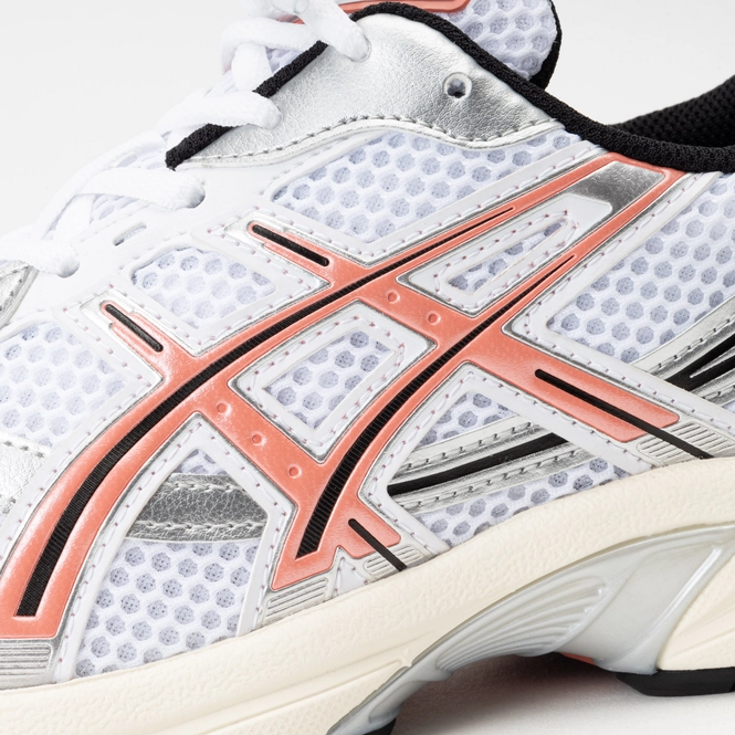 ASICS Men GEL-1130 White / Desert Red | Sneaker District