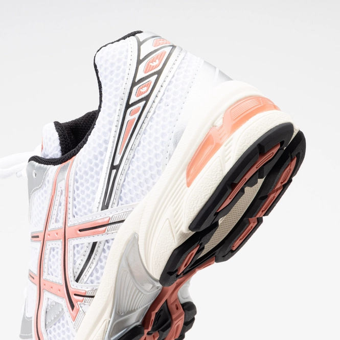 ASICS Men GEL-1130 White / Desert Red | Sneaker District