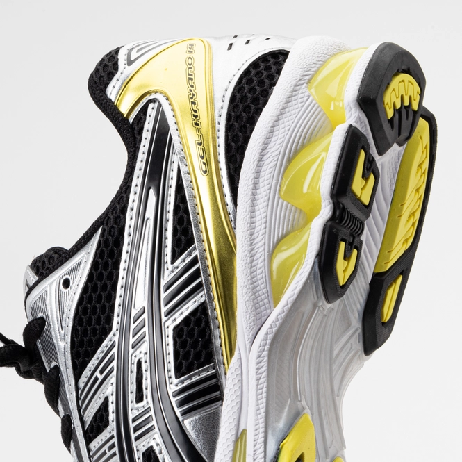 Asics Men GEL-KAYANO 14 Black/Lemon Spark | Sneaker District