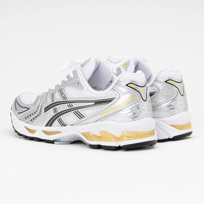 Asics Unisex GEL-KAYANO 14 White Tai-Chi Yellow | Sneaker District