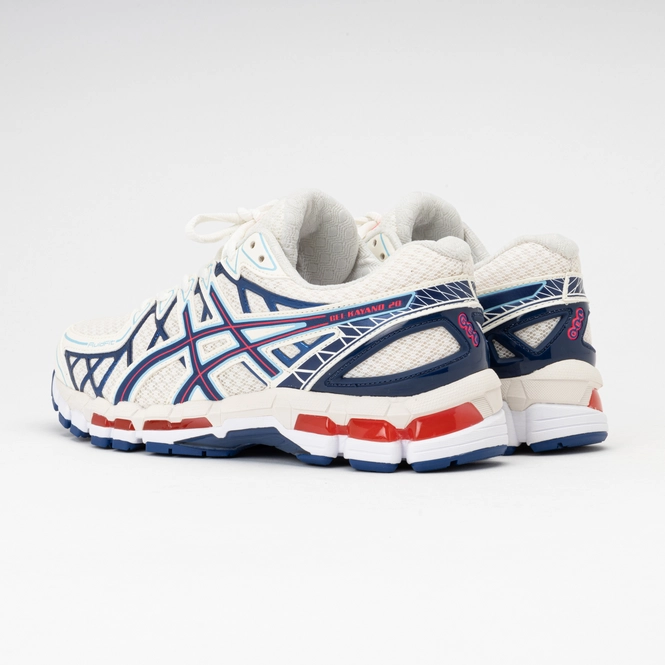 ASICS Unisex GEL-KAYANO 20 Cream/Deep Marine | Sneaker District