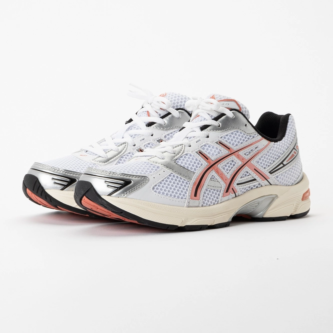 ASICS Men GEL-1130 White / Desert Red | Sneaker District